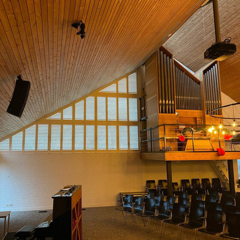Project: Gereformeerde Kerk Dronten-Zuid - VERA Shutters
